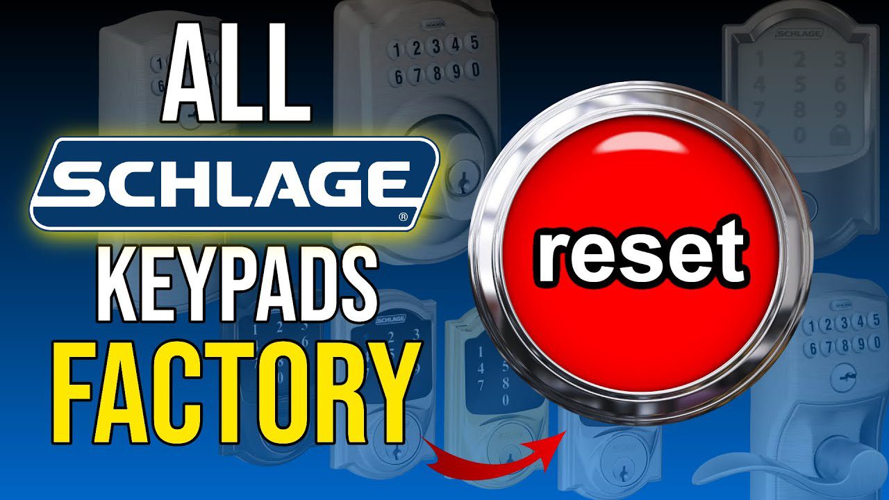 Schlage Keypads/Smart Locks Factory Reset by Silver Eagle Locksmith - Locksmith Las Vegas